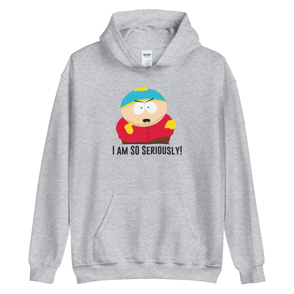 South Park Cartman I'm So Seriously Hooded Sweatshirt – South Park Shop ...